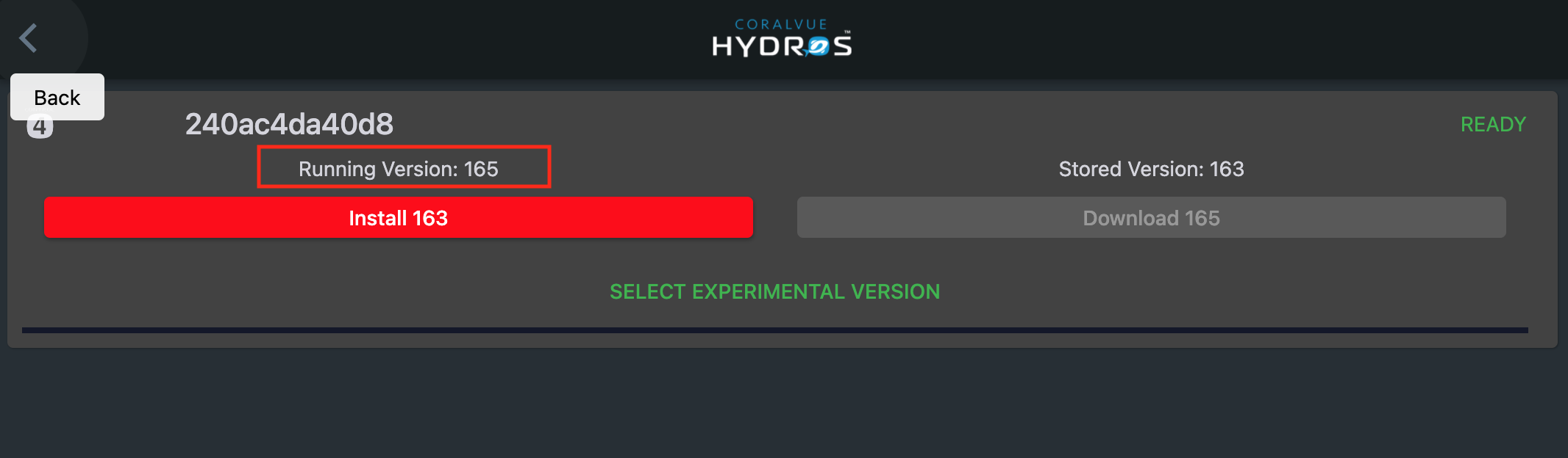 HYDROS | HYDROS Control - How to Update to the Latest Firmware