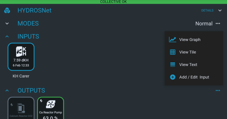 HYDROS | HYDROS Control - Understanding the Input Graphs - Help Page